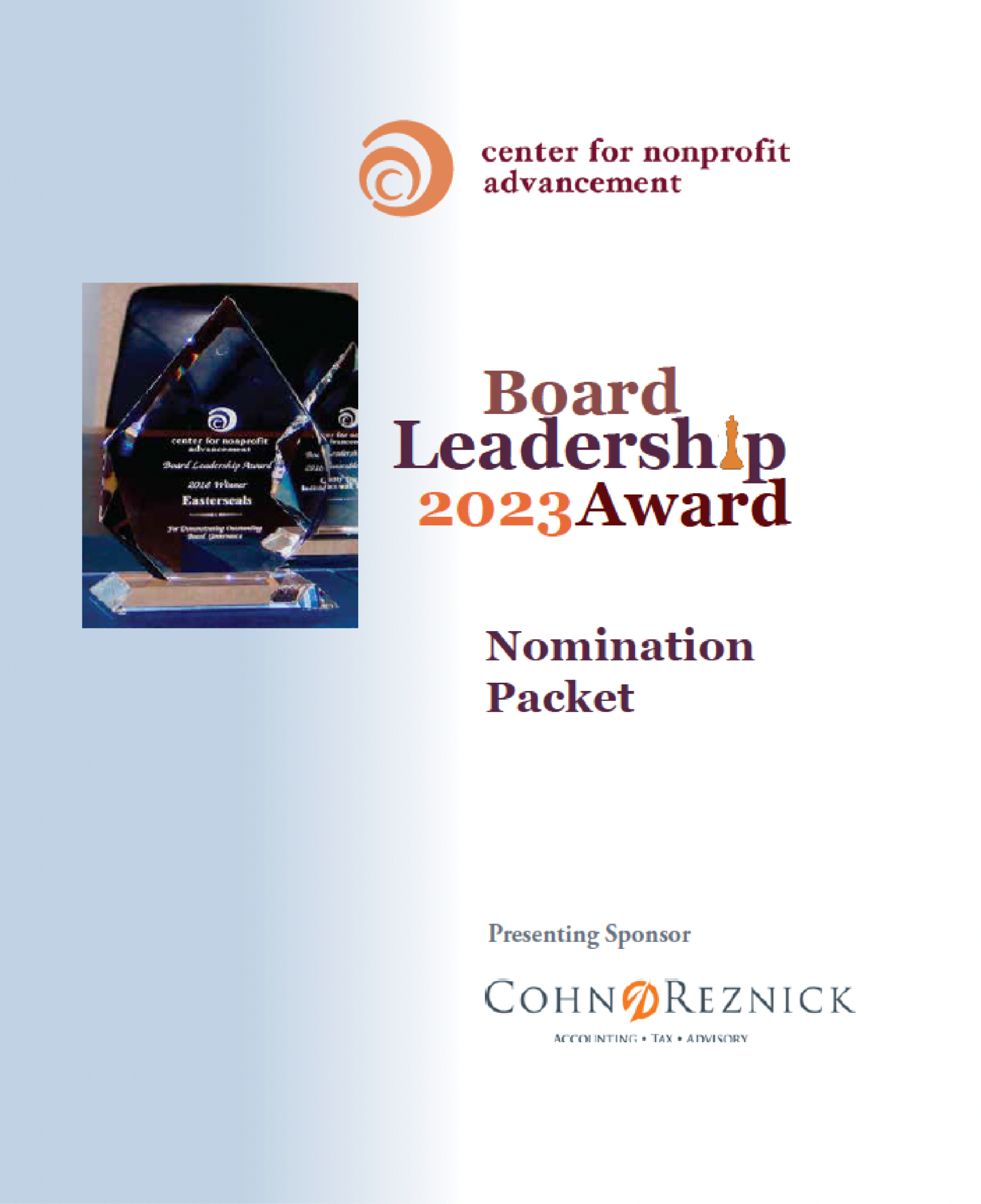 Board Award Leadership Competition